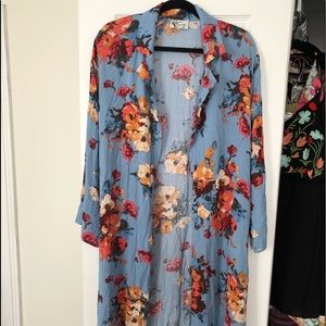 Carole Christian | Tops | Carole Christian Floral Kimono | Poshmark